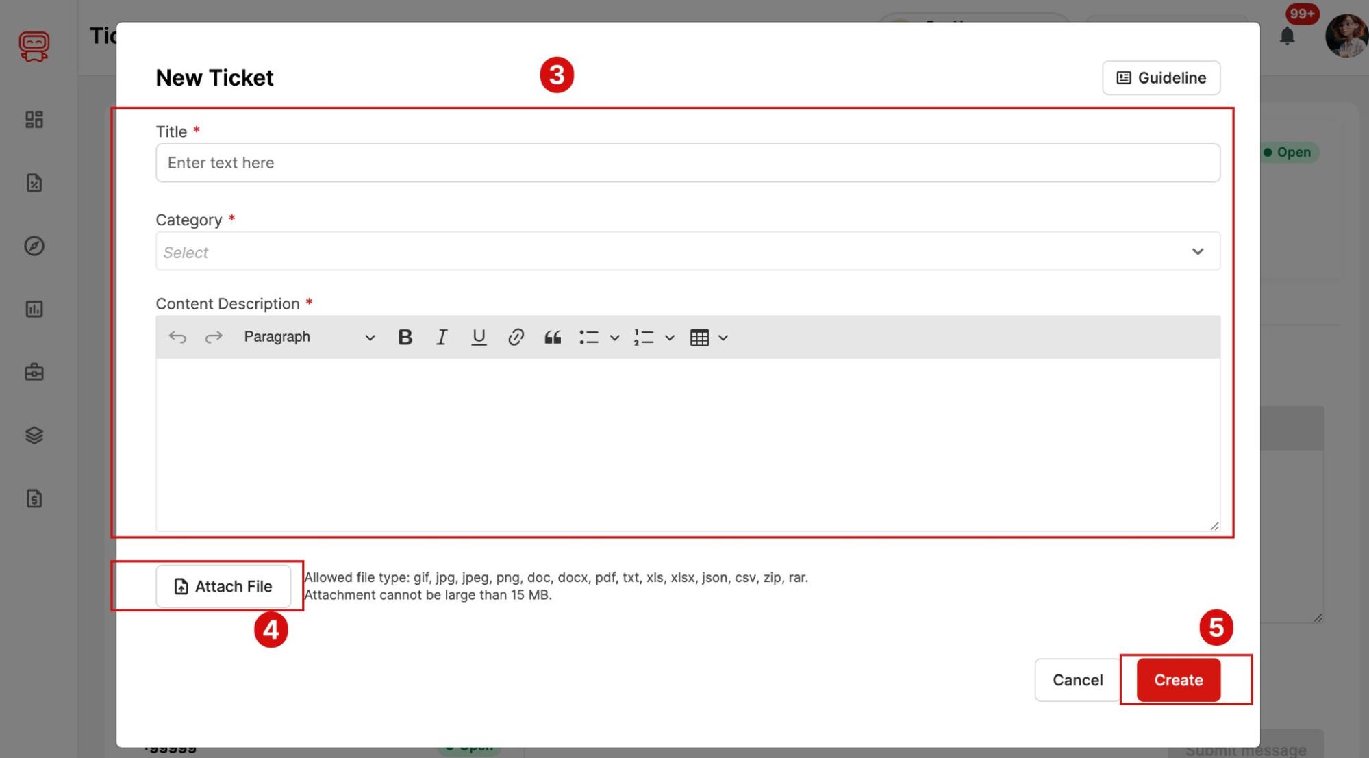 How to add a Brand Support ticket on Permate? - permate.com