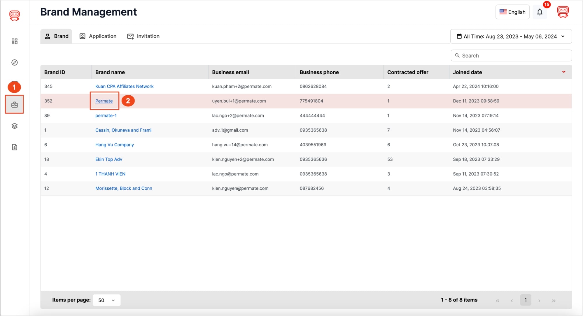 How to generate a Tracking link affiliate to promote on Permate? - permate.com
