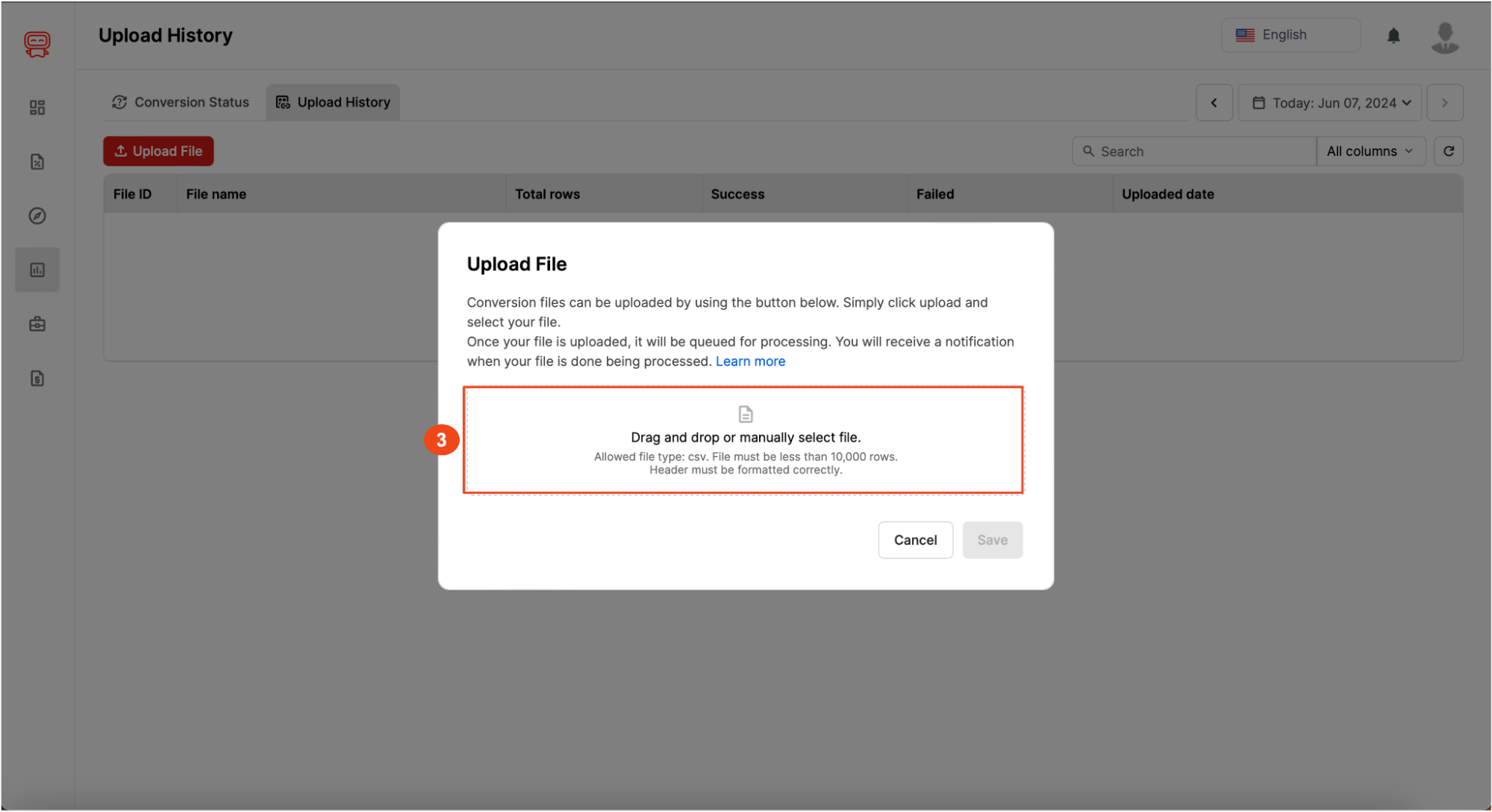 How do Brands Mass Edit/ upload conversions on Permate? - permate.com