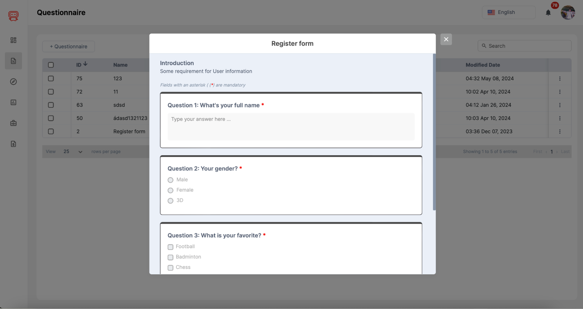 How to Create a Partner Cooperation Questionnaire on Permate? - permate.com